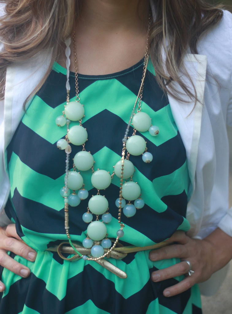 Chevron + Mint: OOTD - Pumps & Push Ups