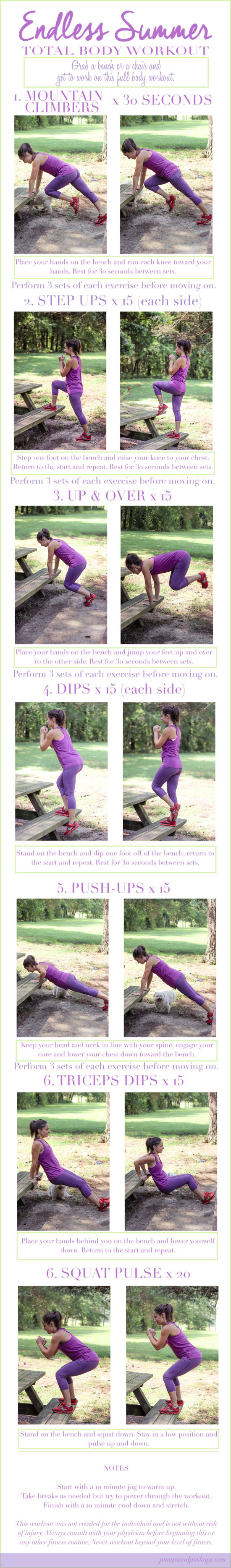 Endless Summer - Total Body Workout - Pumps & Push Ups
