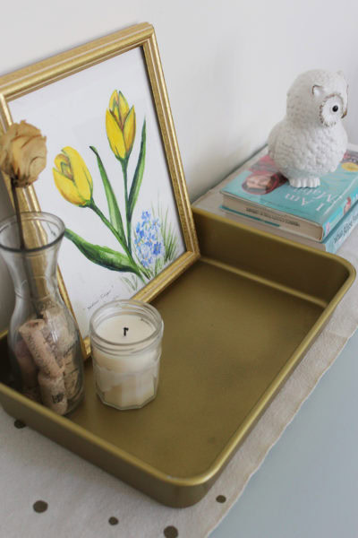Project Less Waste: DIY Baking Pan Upcyle - Pumps & Push Ups