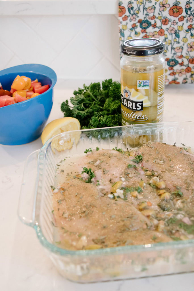Spring Entertaining Recipe - Mediterranean Grilled Chicken - Pumps ...