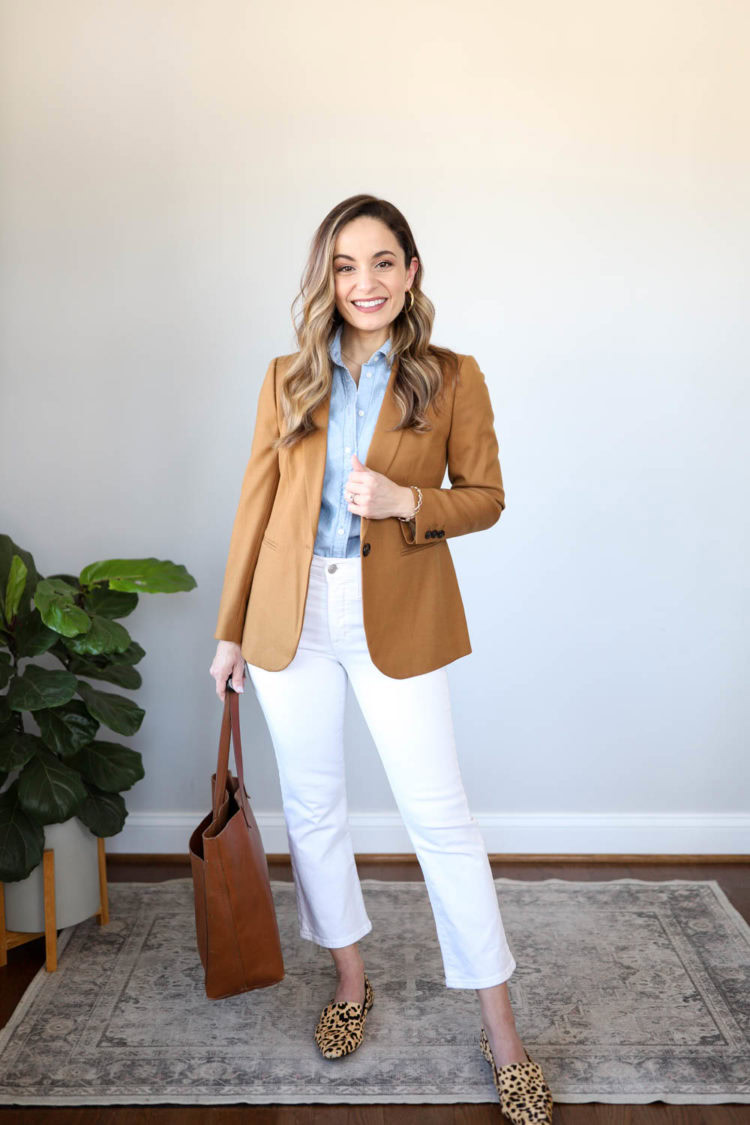 Camel Blazer Five Ways - Pumps & Push Ups