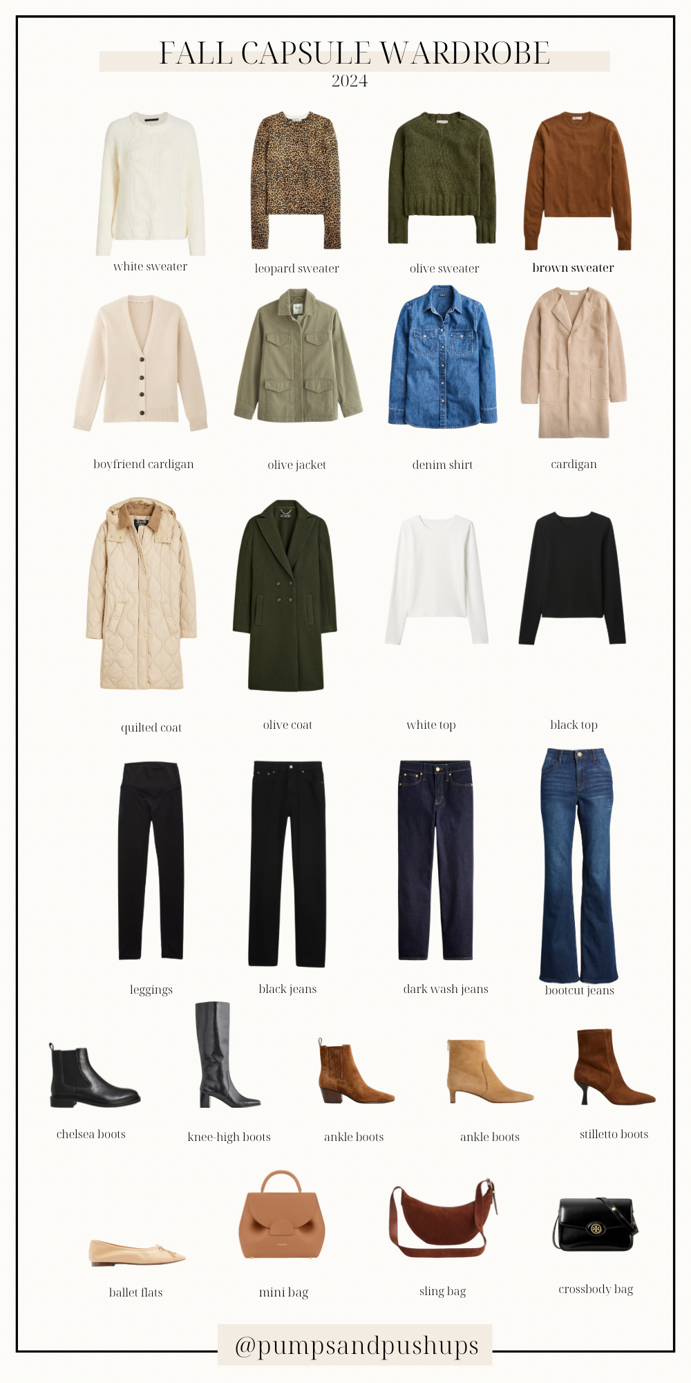 Fall Capsule Wardrobe Series: Black Jeans - Pumps & Push Ups