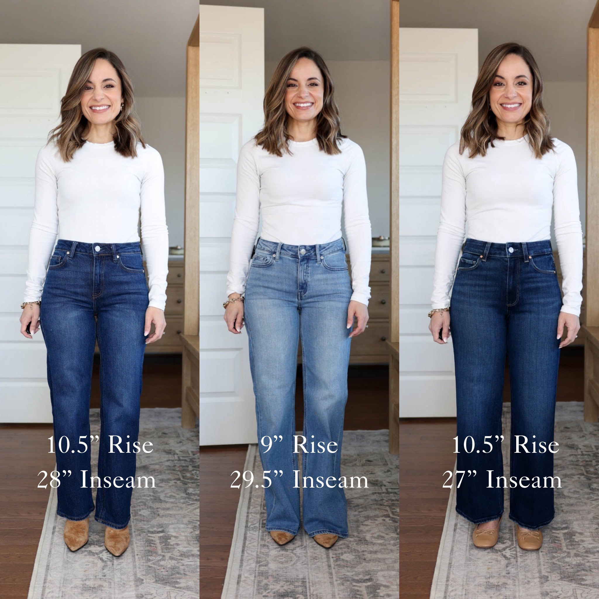 How to Buy Jeans Online When You’re Petite | Rise, Inseam & Fit Tips ...